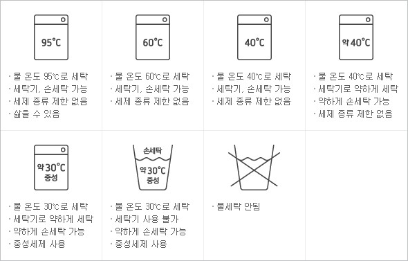 선경세탁소가 알려주는 세탁기호~ 네이버 블로그