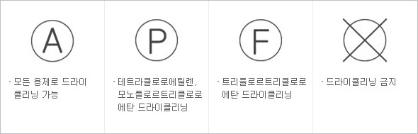 세탁표시 세탁기호 한국 미국 유럽 네이버 블로그